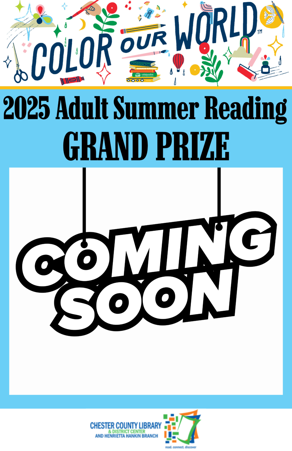 Adult Reading Program - Chester County Library